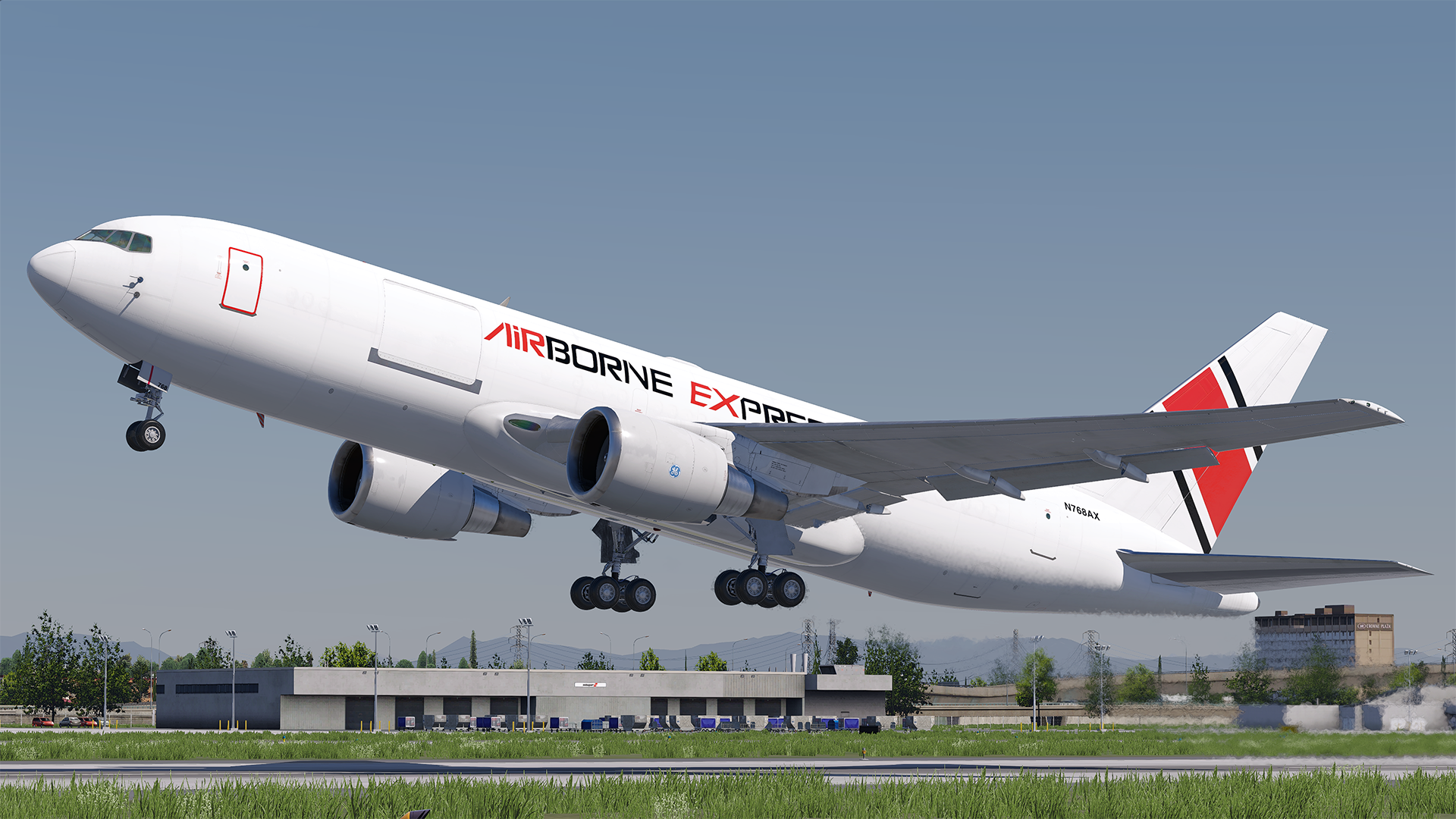 ABX Air FlightFactor 767-200SF 'Retro' (N768AX) - FlightFactor - X ...